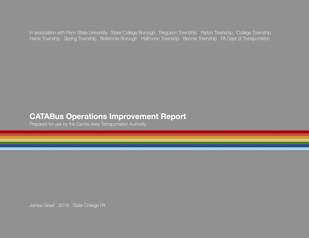 CATABus Operations Improvement Report – James Graef